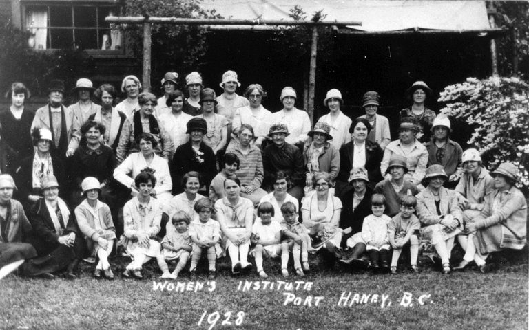 Looking Back: The Haney Women’s Institute – Maple Ridge Museum