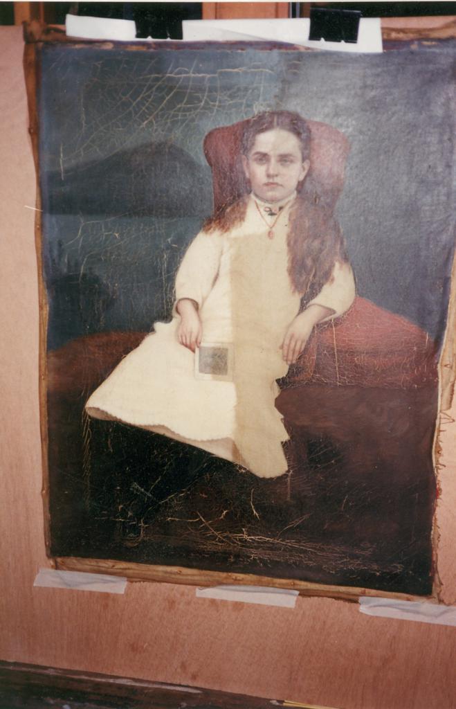 Mary Florence Haney Death Portrait – Maple Ridge Museum