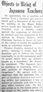 Japanese Canadian Settlers of Maple Ridge – Maple Ridge Museum