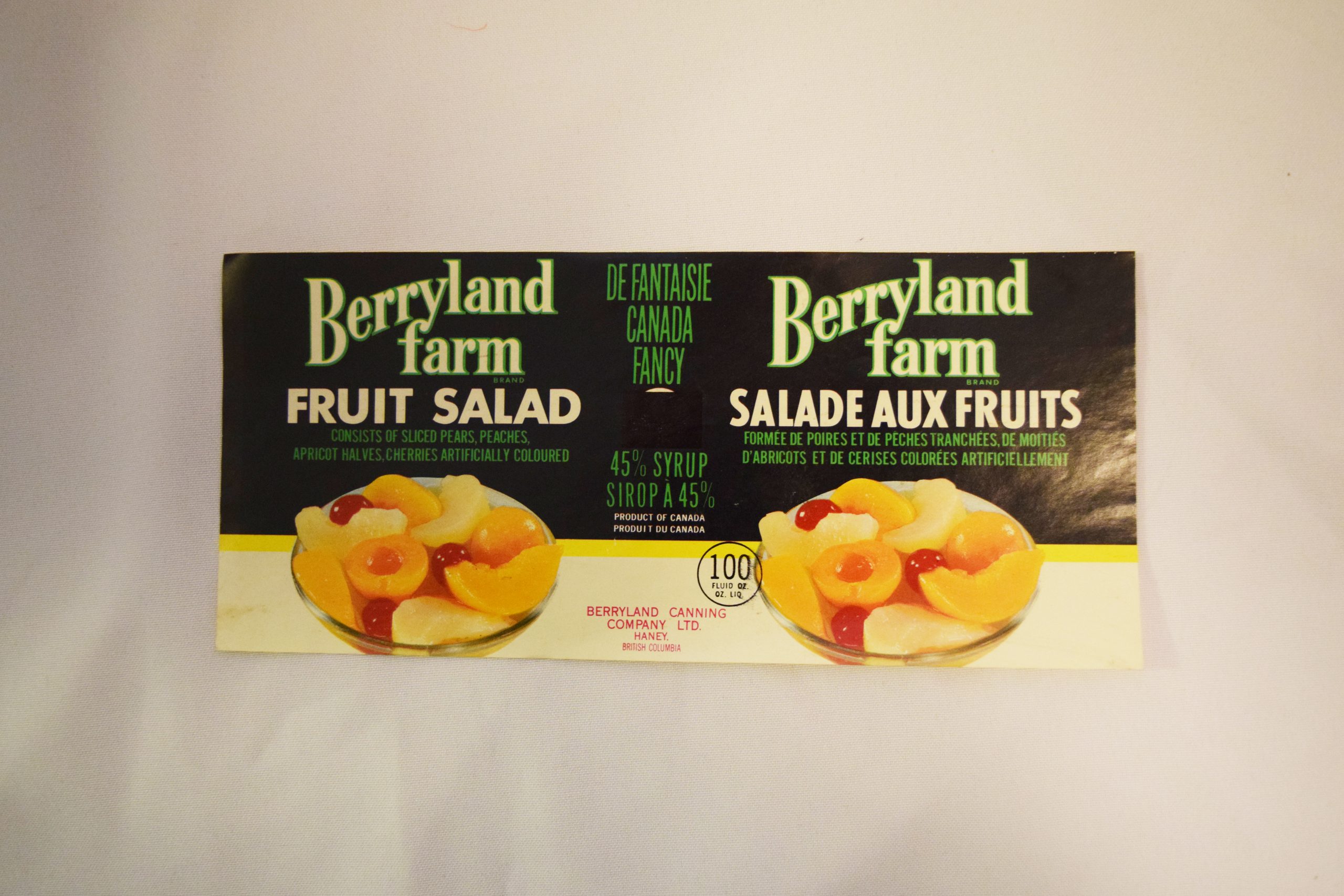 Berryland Cannery Labels – Maple Ridge Museum