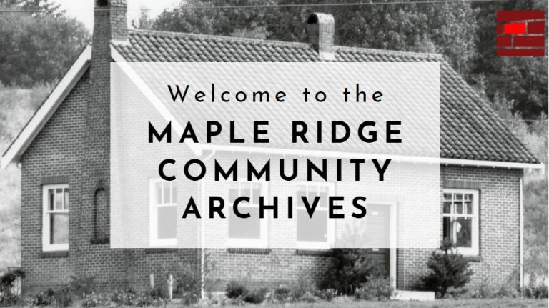 Visit The Archives – Maple Ridge Museum
