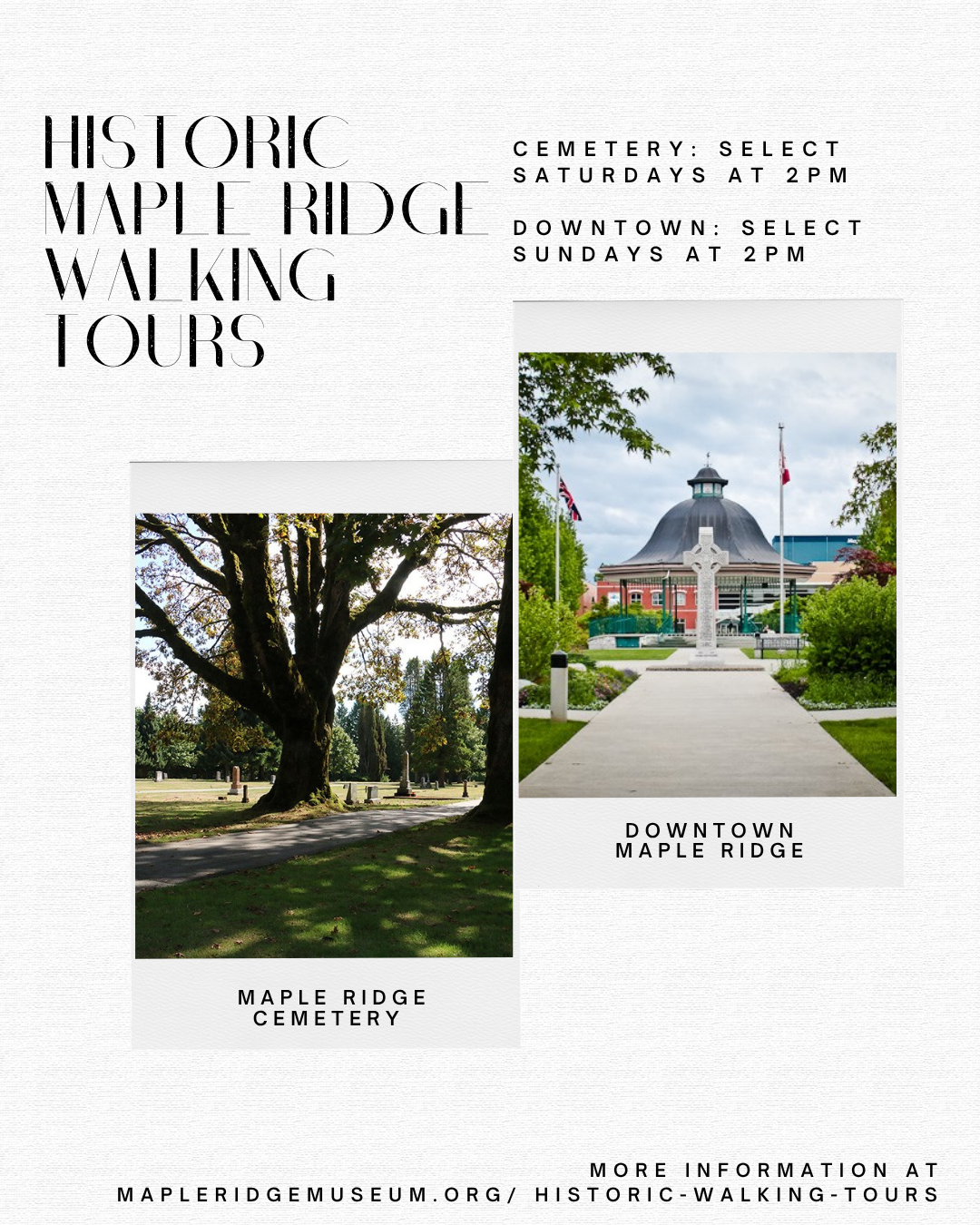 Maple Ridge Historic Walking Tours – Maple Ridge Museum